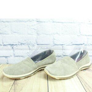 L.L. Bean | Shoes | Ll Bean Back Cove Gray Suede Slip On Stretch Nubuck ...